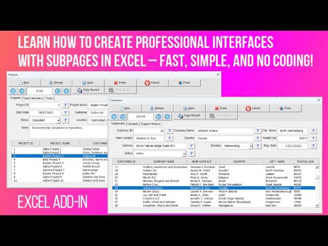 Design Forms and Interfaces in Excel with Smart UI – No VBA Required