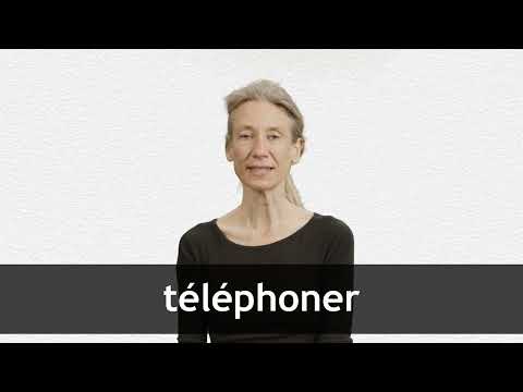 English Translation of “TÉLÉPHONER” | Collins French-English Dictionary