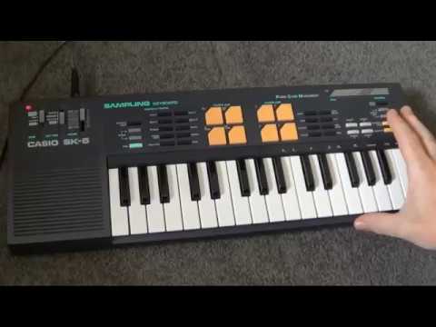 Casio SK-5 32-Key Sampling Keyboard // Made In Japan | Reverb France