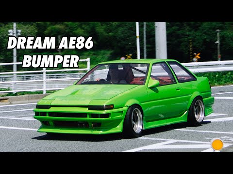 Dream AE86 Bumper With A Cool History Lands From Japan