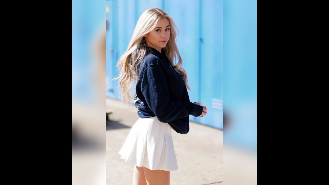 Peyton Ramolla. Fitness model, blogger and actress was born in Germany on November 24, 1999.