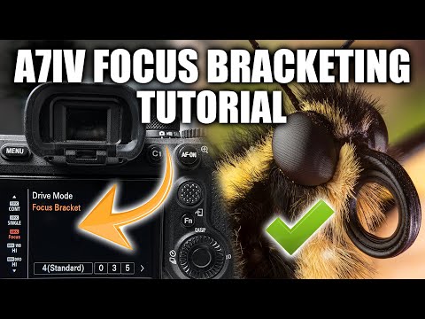Sony A7 IV: In camera focus bracketing & stacking (ILCE-7M4/B)