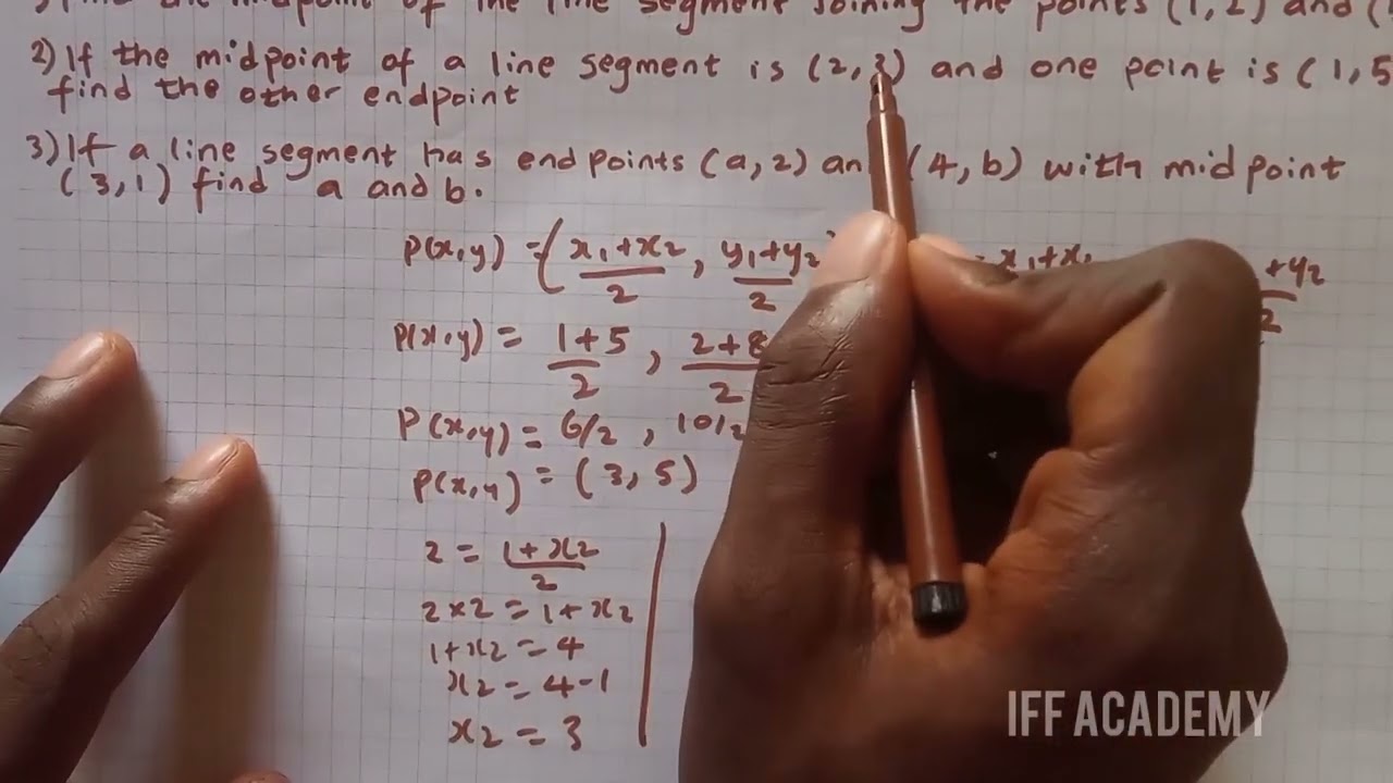 Midpoint Formula Explained with Practice Questions | How to Find Midpoint Between Two Points