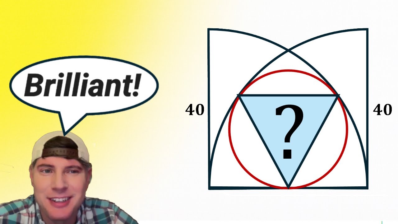 A Brilliant Geometry Puzzle With a Beautiful Solution