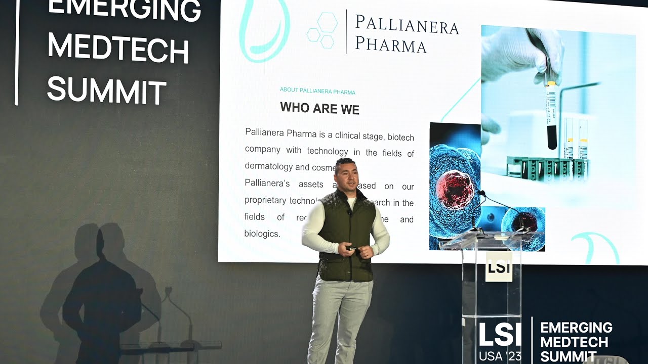 Dr. Riam Shammaa Presents Pallianera Pharma at LSI USA '23 - Life ...