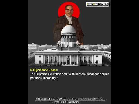 What is Habeas Corpus petition before the Supreme Court of India?