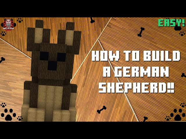 A simple German Shepherd!! Minecraft Map