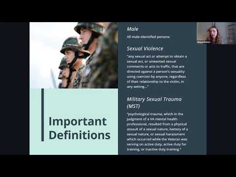 January Lunch and Learn: Male Sexual Violence in the U.S. Military, Megan Batista