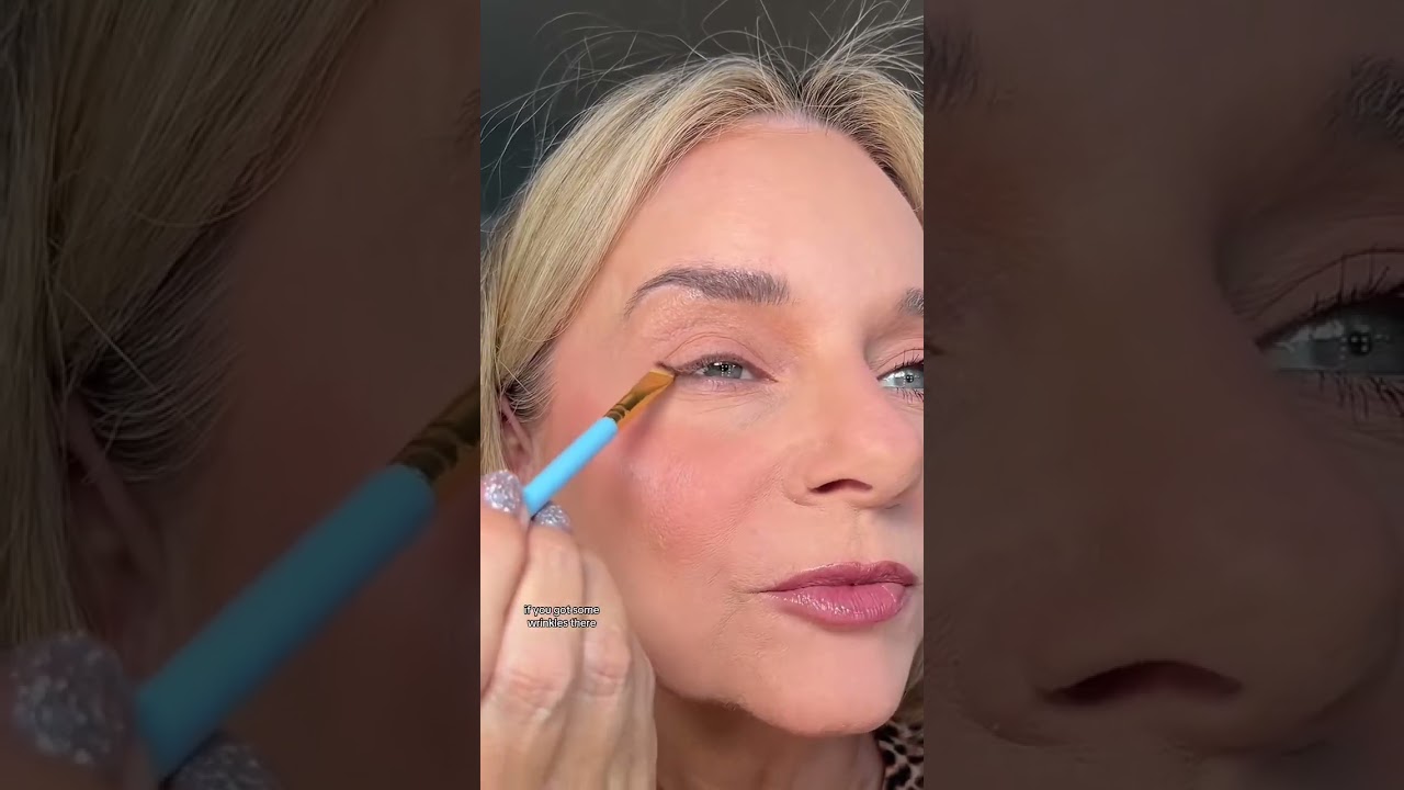 Eye shadow tutorial for mature eyes over 50! Doing our eyeshadow as we age can be tricky