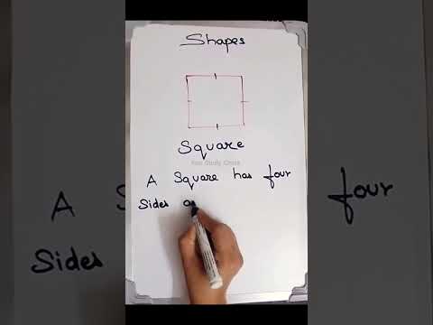 Square Shape Define #trending #viral #maths #shorts