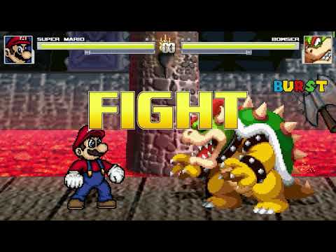 AN Mugen Request #1969: Super Mario VS Bowser