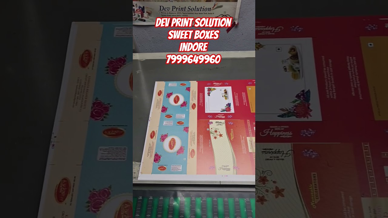 Sweet Boxes | Indore #sweetbox #box #printing