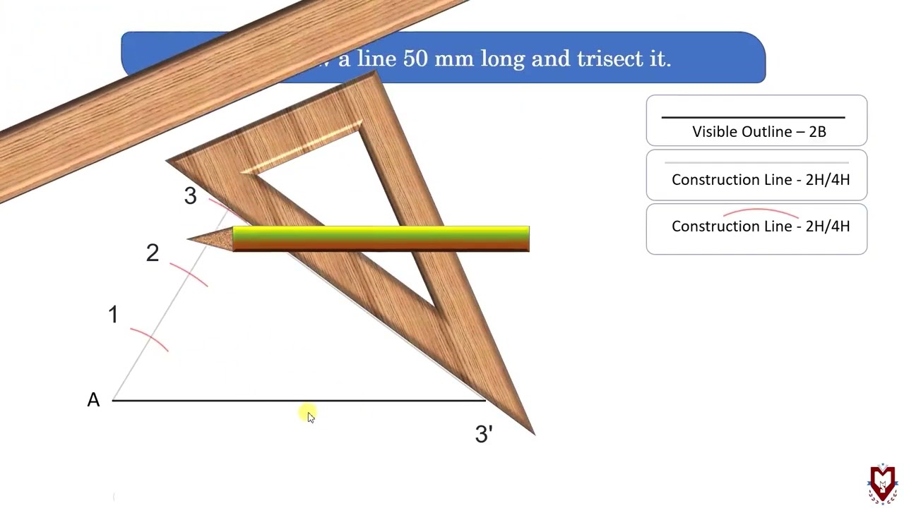 Plane Geometrical Construction | Sheet 2 | Question 1a