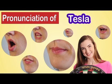 How to pronounce Tesla, American English Pronunciation Lesson