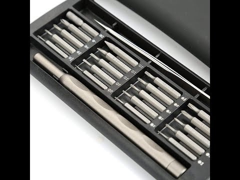 E.Durable Magnetic Micro Precision Screwdriver Set in Case – Desktop ...