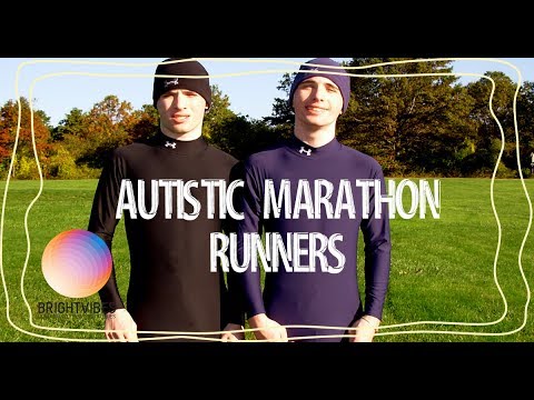 This marathon runner doesn't let autism define him
