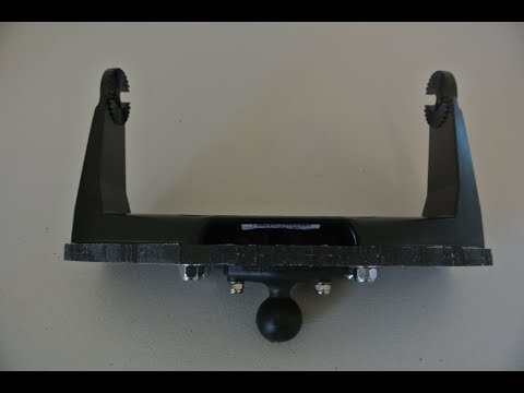 DIY Fish Finder Rectangular Mount for Lowrance