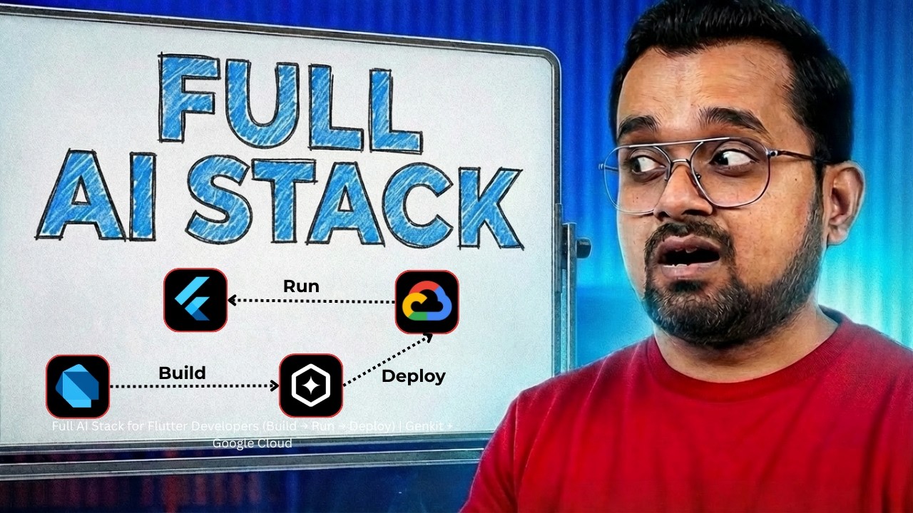 Ai Full-Stack for Flutter Developers (Build → Run → Deploy) | Genkit Ai + Google Cloud Run + Dart