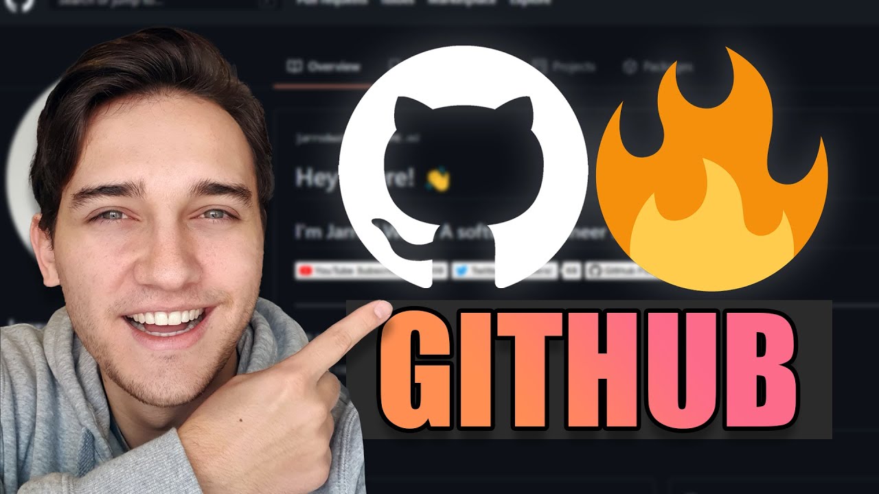 How To Make Your GitHub Profile Look AMAZING! 🔥 #shorts