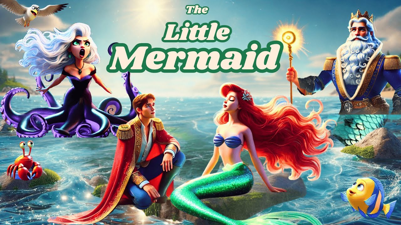 The Little Mermaid | A Magical Fairy Tale Adventure | Bedtime Stories for Kids | Princess Story