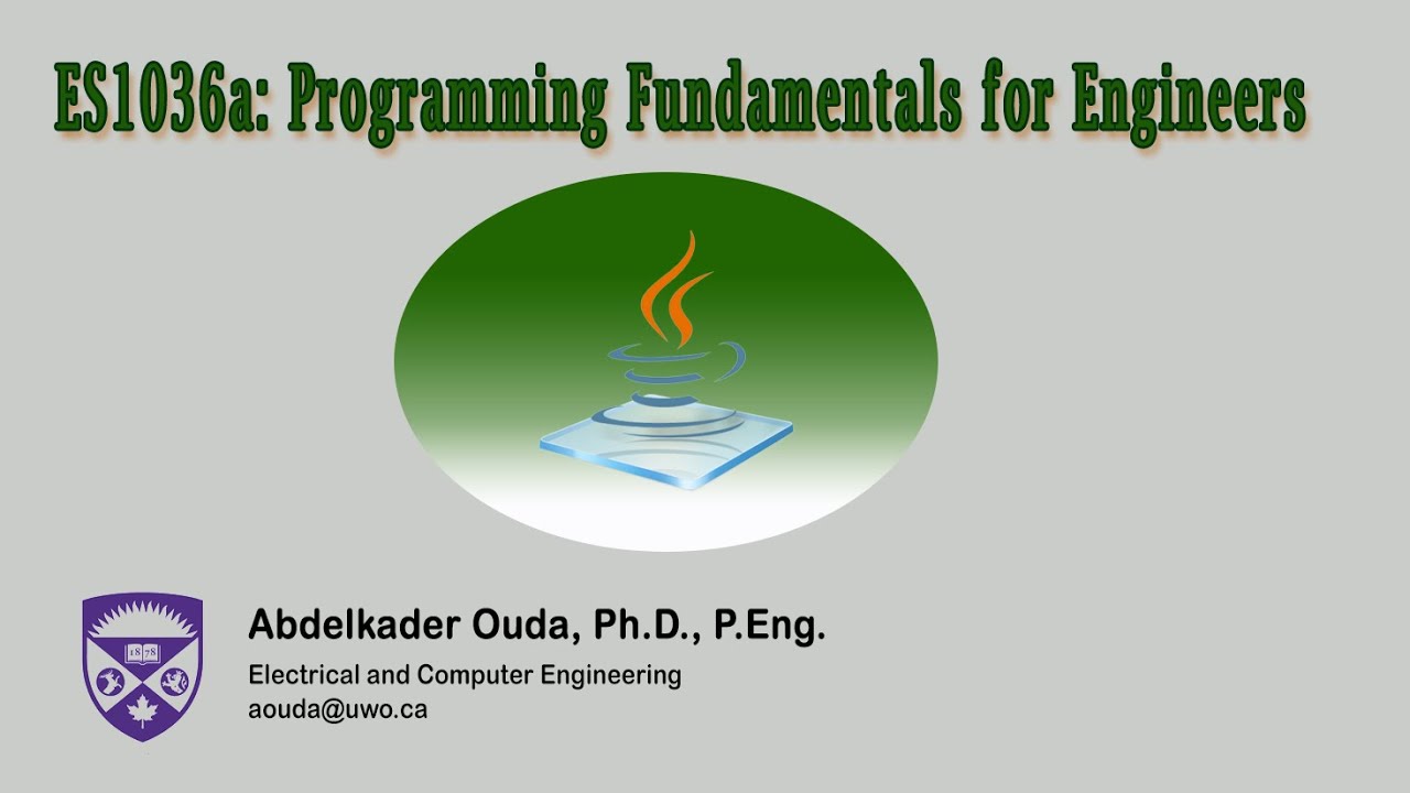 Unit 3-Part 1: The main parts of the Java program