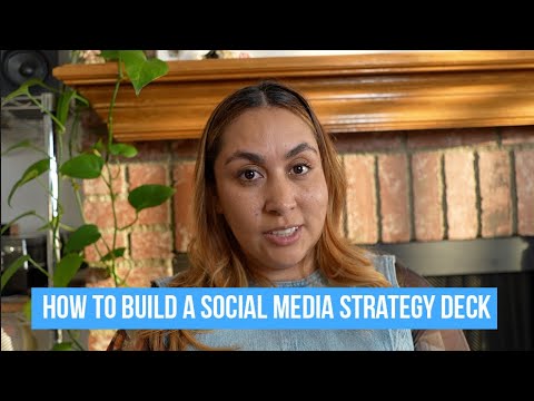 How To Make A Social Media Strategy Deck