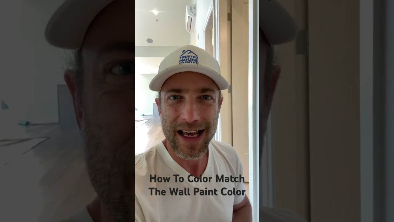 How to match the existing paint colors on your walls - DIY tips for best results.