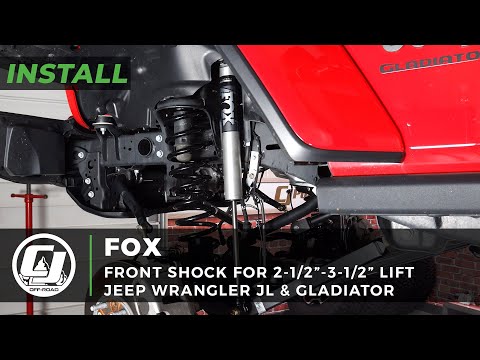 2018-2020 JL Wrangler or Jeep Gladiator | Fox 2.0 Performance Series Shock