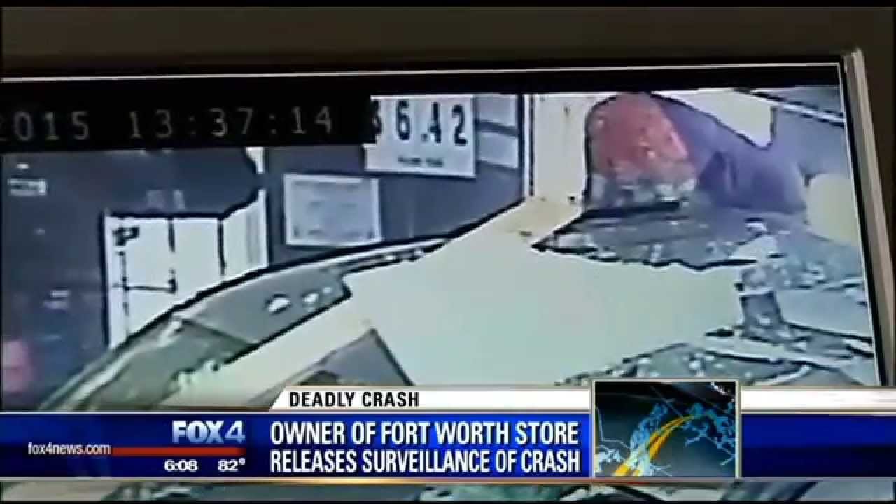 Video released of truck into store crash