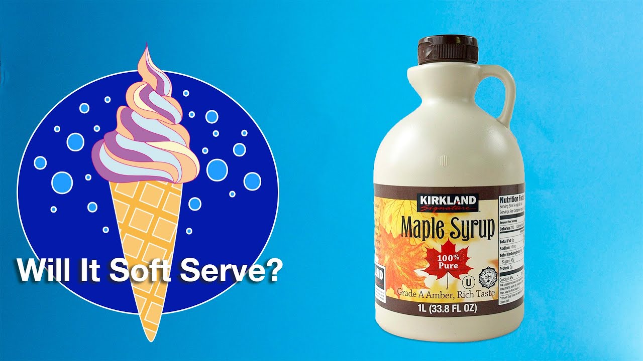 🍁  Maple Syrup - Will It Soft Serve?