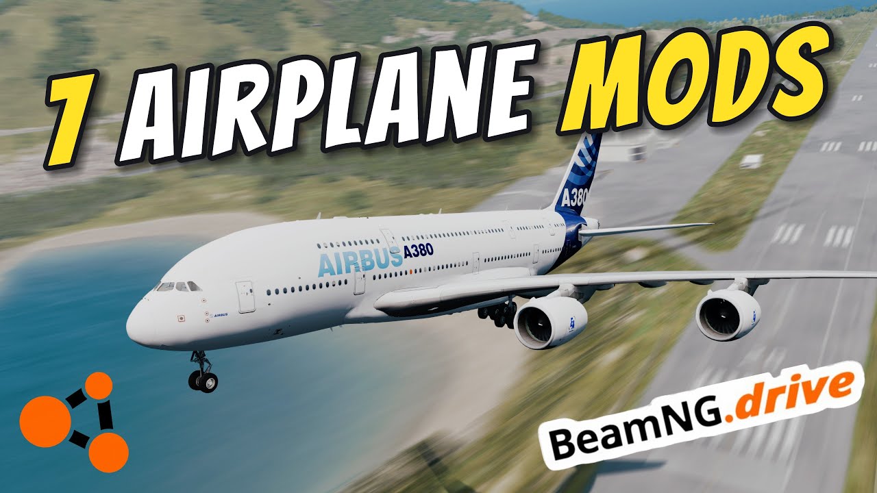 Flying in BeamNG.drive: the Best Airplane Mods! - BeamNG.drive
