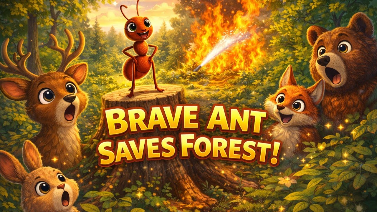 The BRAVE Ant Who Saved the Forest