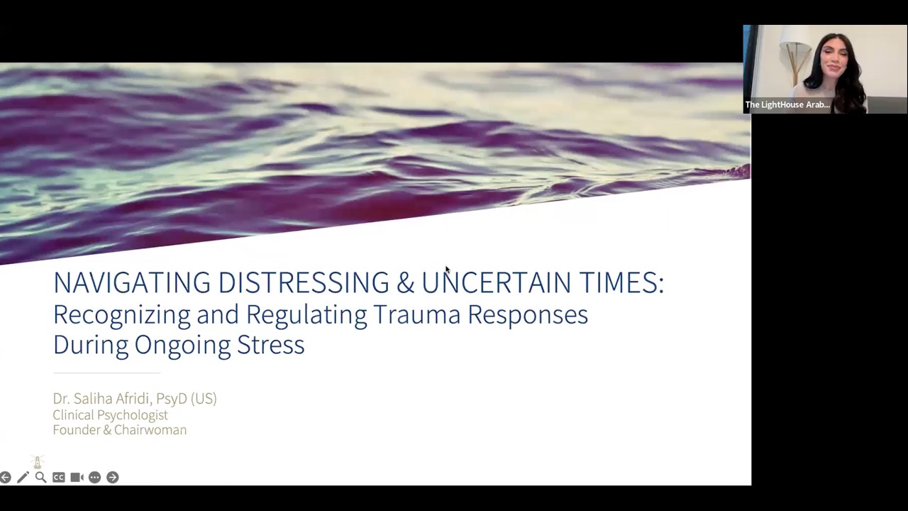 NAVIGATING DISTRESSING & UNCERTAIN TIMES: Regulating Trauma Responses During Ongoing Stress