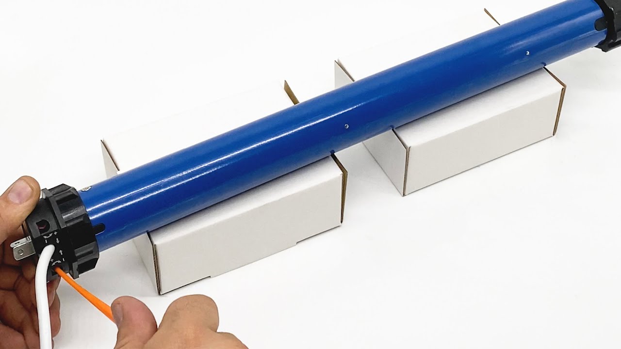 15 - Motor for roller shutter and limit switch adjustment