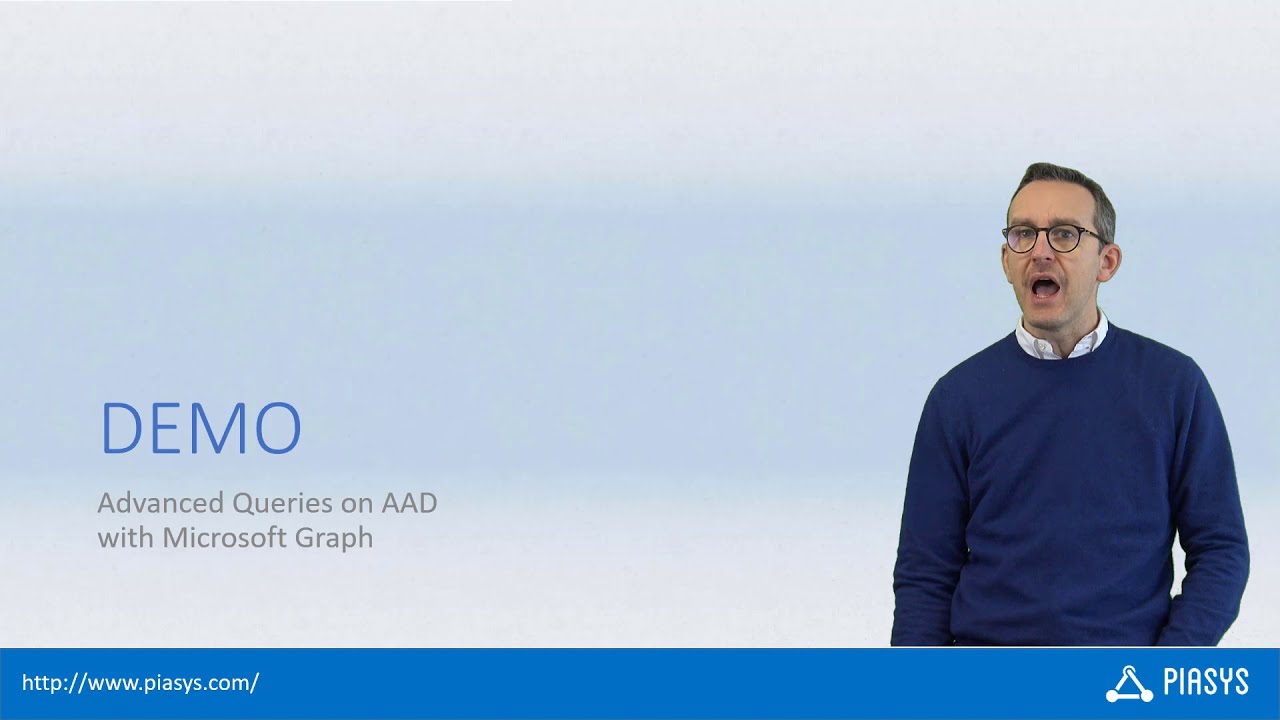 Episode #139 - Microsoft Graph Advanced Queries for Directory Objects