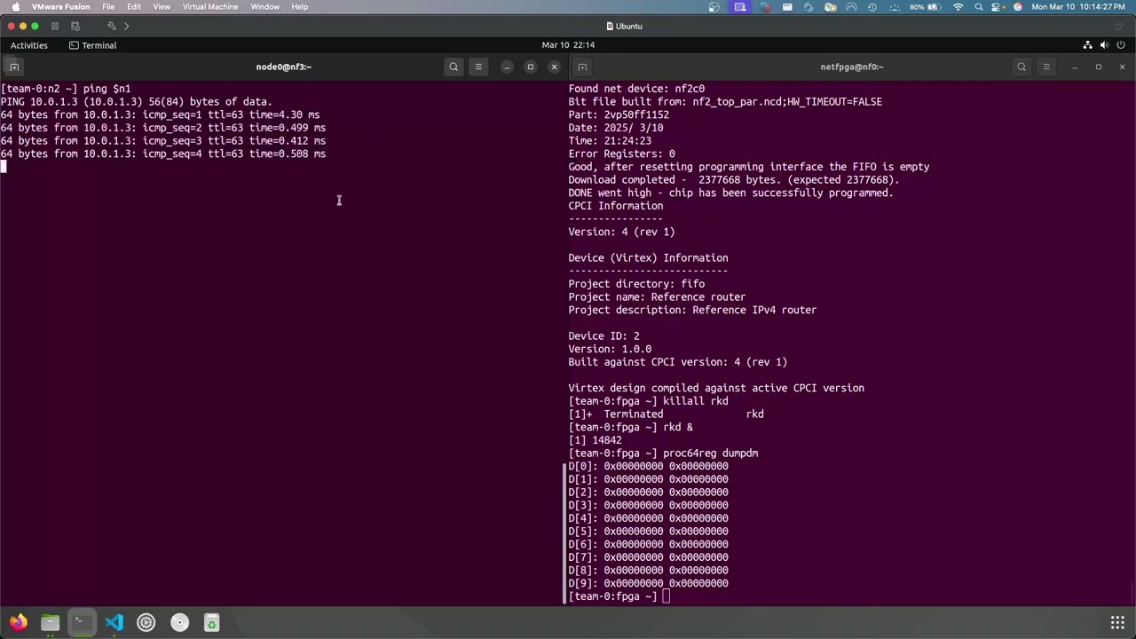 Lab 8 Demo - EE533 (Alexander Yazdani, Tim Lu, Szymon Gorski)