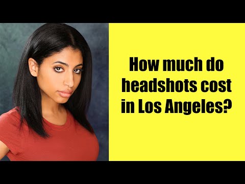 How much do headshots cost in Los Angeles? (2O22)