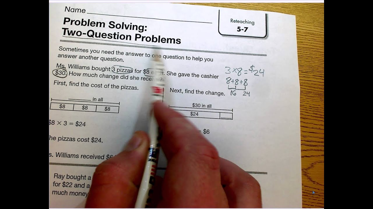 5-7: Problem Solving: Two Question Problems