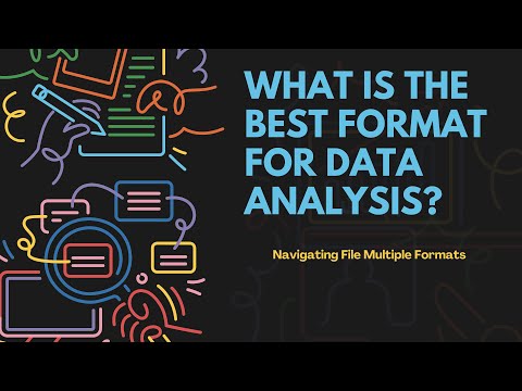 Exploring and Comparing Data Analysis and File Formats: CSV, Excel, JSON, and Parquet Formats