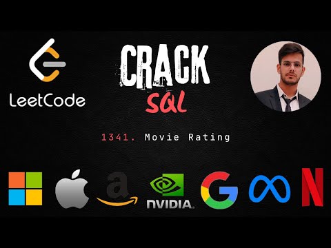 1341. Movie Rating | SQL | Leetcode