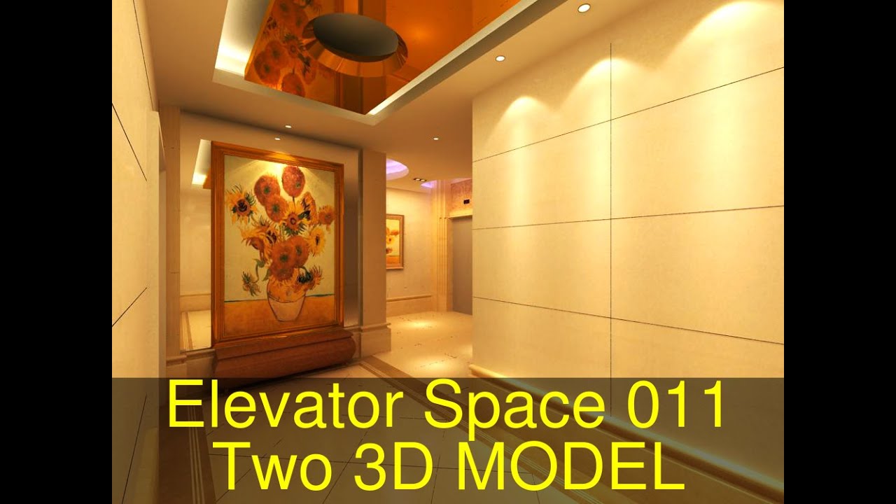 3D Model of Elevator Space 011 Two Review