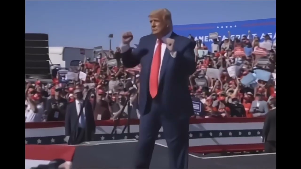 Donald Trump Dancing Trending Meme Template | Download Link In Comments 🔗