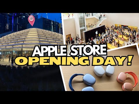THE FIRST EVER APPLE STORE IN MALAYSIA ||  APPLE THE EXCHANGE TRX