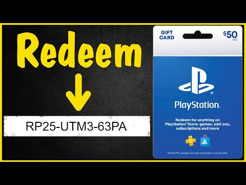 How to Redeem a PlayStation Gift Card Code on PS4, PS5, or Website (prepaid voucher pin for PS Plus)