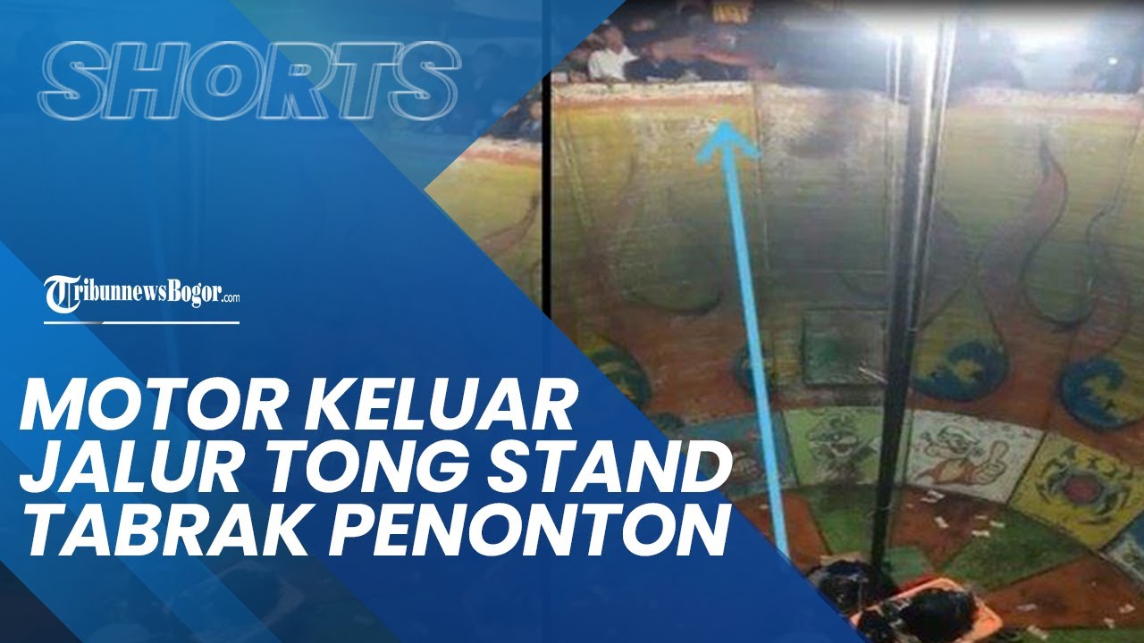 Pengemudi Motor Keluar Jalur saat Atraksi Tong Stand hingga Tabrak ... Pengemudi Motor Keluar Jalur saat Atraksi Tong Stand hingga Tabrak ...