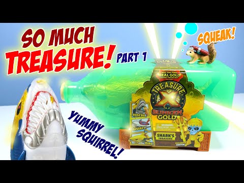 Treasure X Sunken Gold Sharks Bottle Opening Part 1 Moose