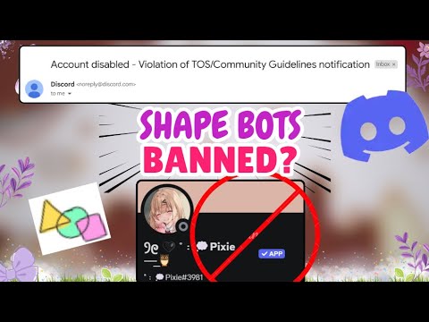 Discord is banning all the Shape Bots | Your Discord Accounts are at Risk