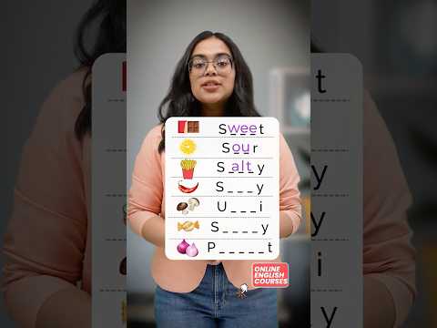 Food Taste Vocabulary | Learn New English Words -Don’t Sound Boring In English - English With Ananya