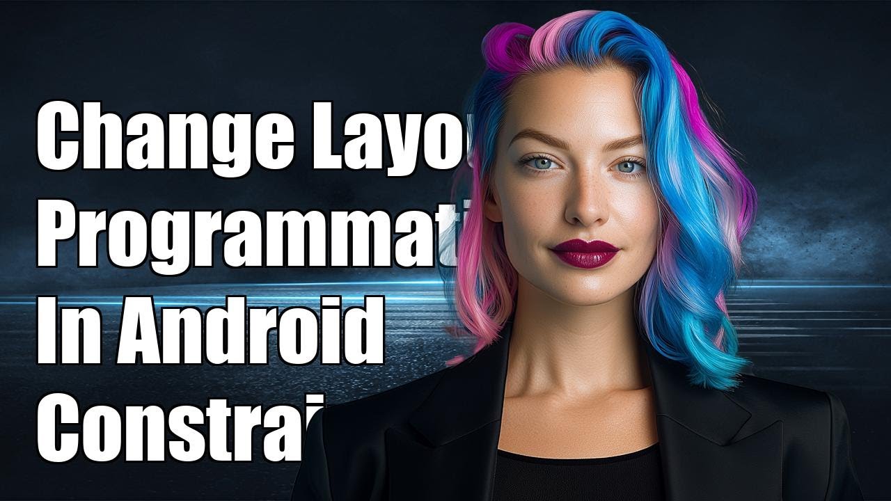 How to Change Constraints Programmatically in Android ConstraintLayout