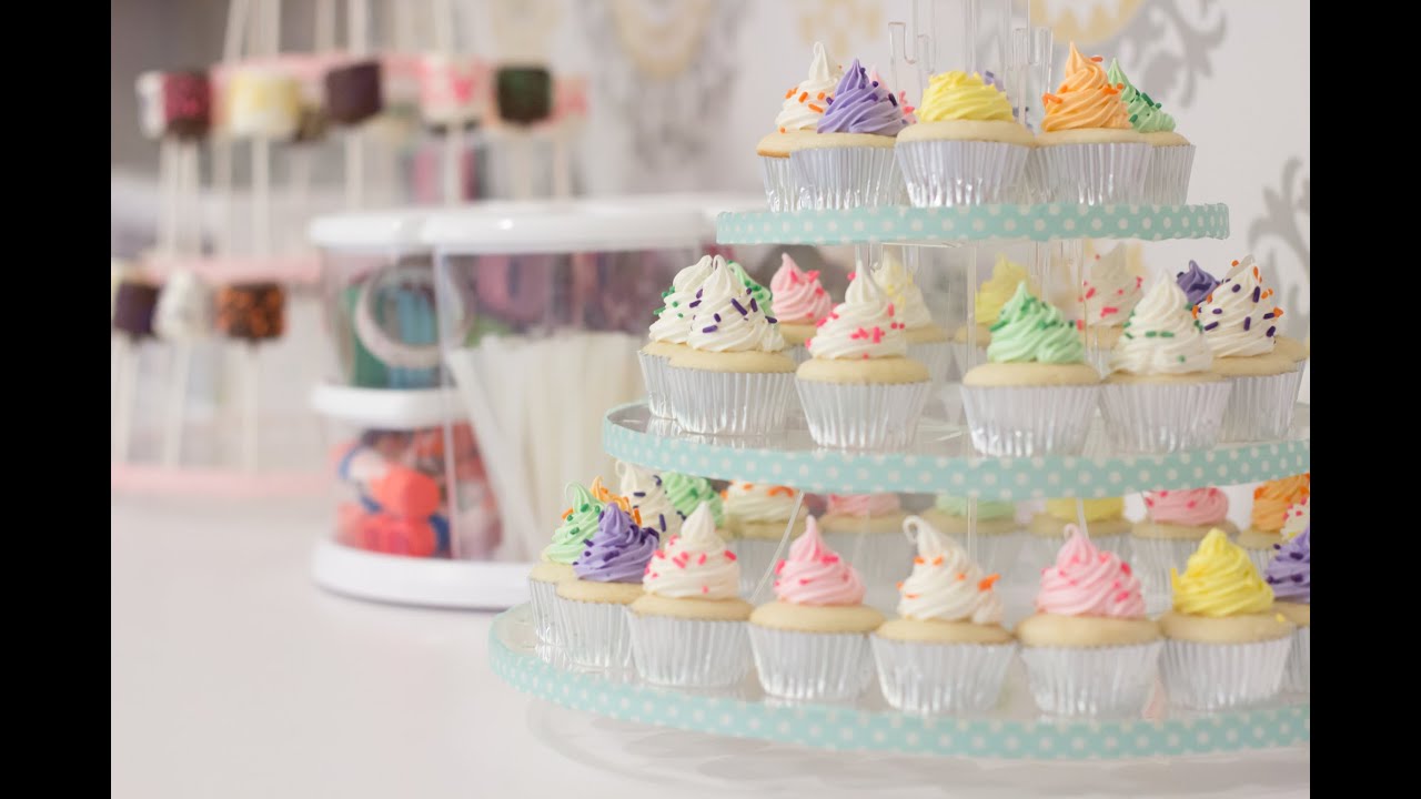 Collapsible 3 Tier Dessert Stand